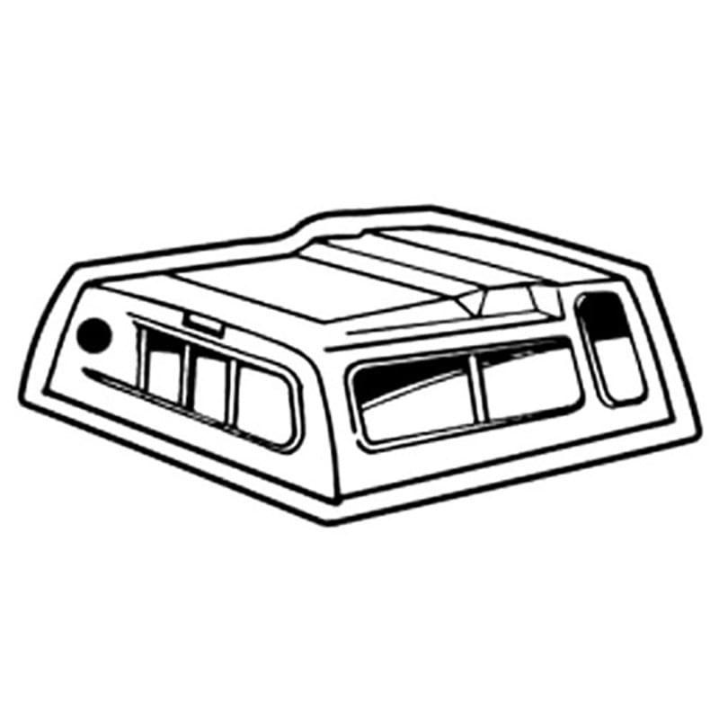 Truck Cap/Truck Topper Key Tag - Spot Color | VRN-184-4103-C3