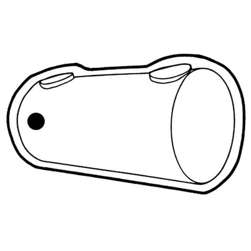 Tank Outline Key Tag - Spot Color | Imperial Promotions